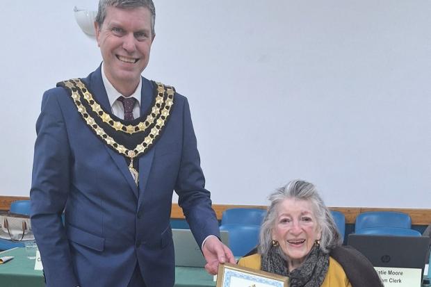 Former Mayor of Ulverston recognised for 36 years of service to community