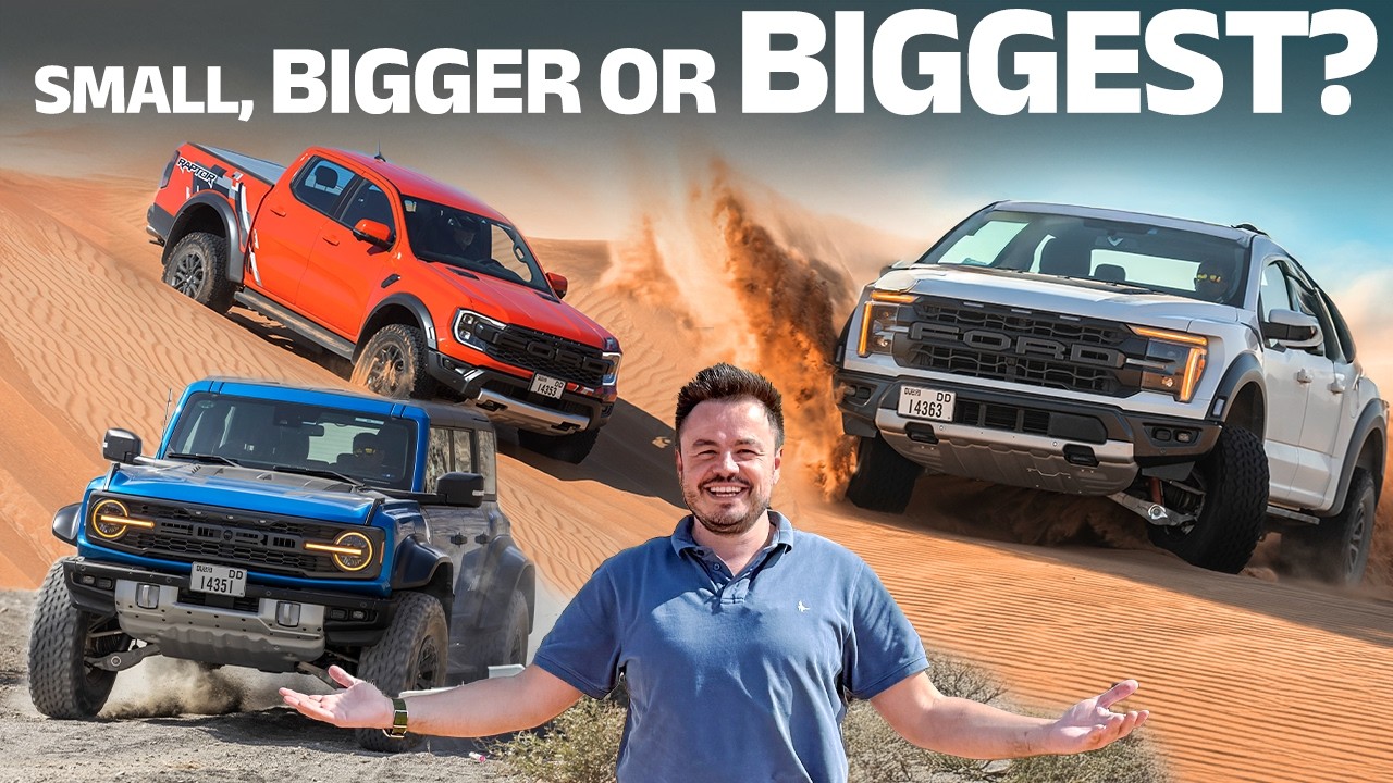 Ranger Raptor vs F-150 Raptor vs Bronco Raptor: Which is the best Ford ...
