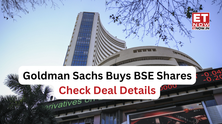 Goldman Sachs' BIG bet on BSE shares - Stock zooms 4% after Rs 401 ...