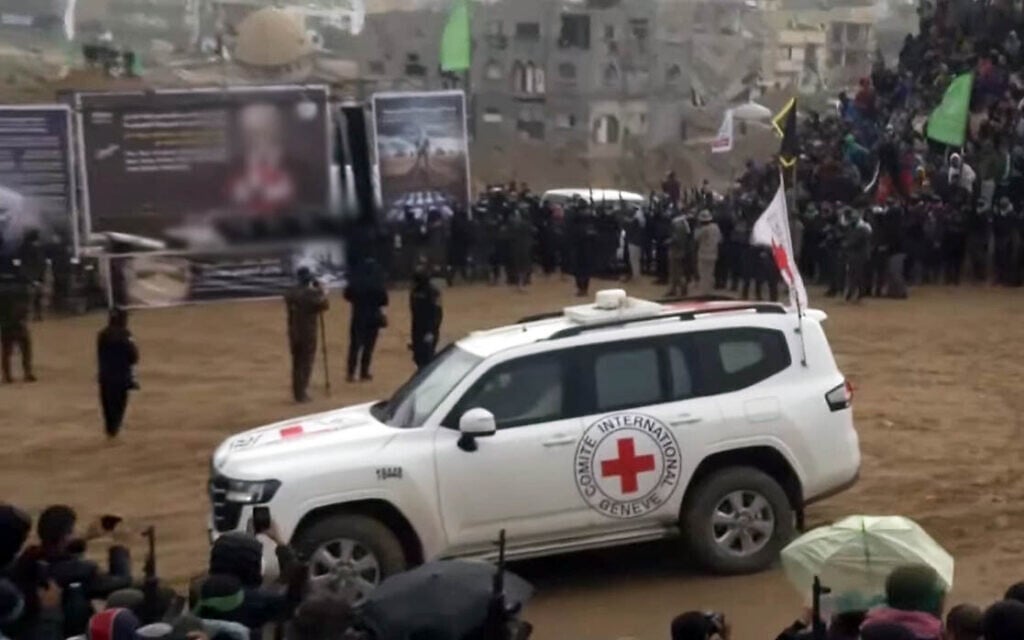 Hamas displays four coffins apparently containing bodies of slain ...