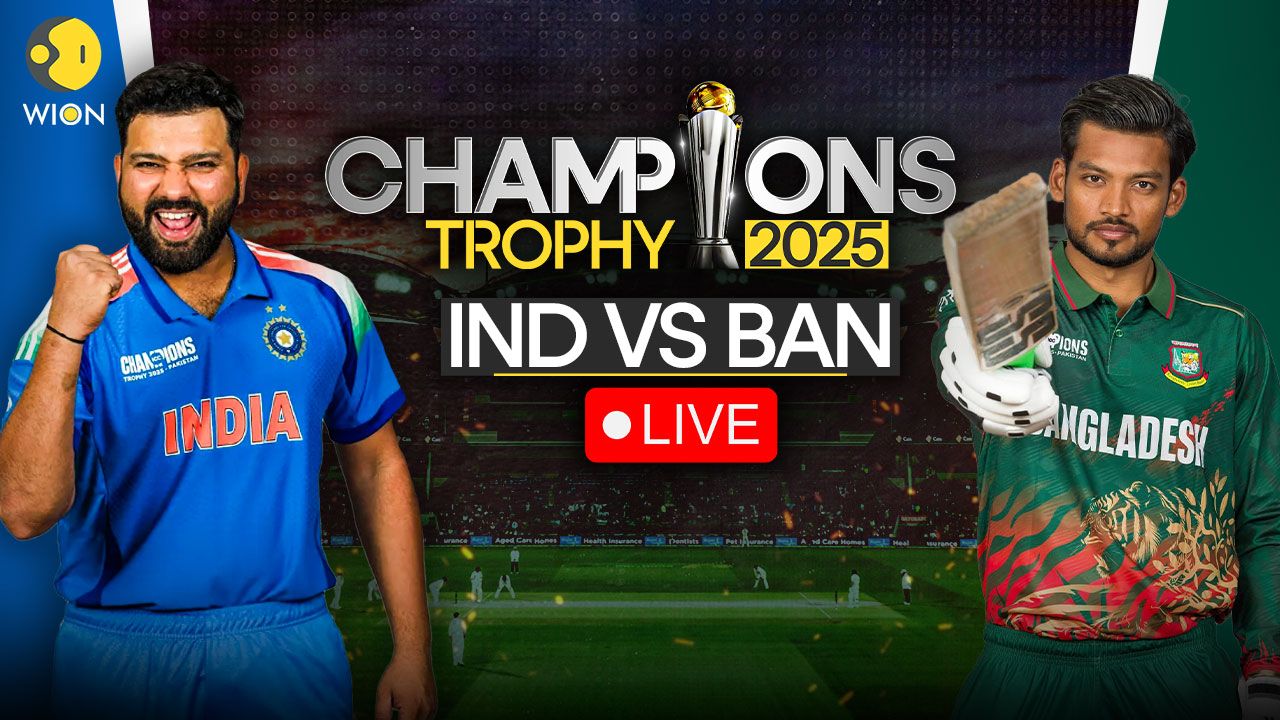 LIVE | IND vs BAN Live Score, Champions Trophy 2025: India 222/4 in 45. ...