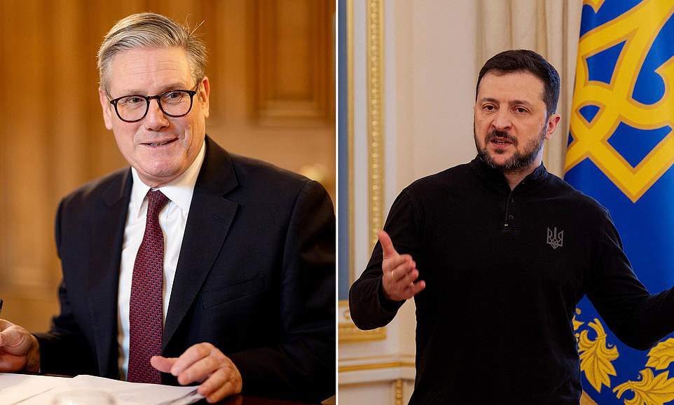 Starmer defends Zelensky from Trump's 'dictator' claims Starmer defends Zelensky from Trump's 'dictator' claims