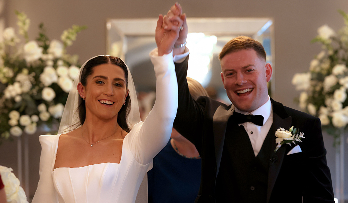 Irish rugby star Amee Leigh Murphy Crowe marries long-time love in glam ...