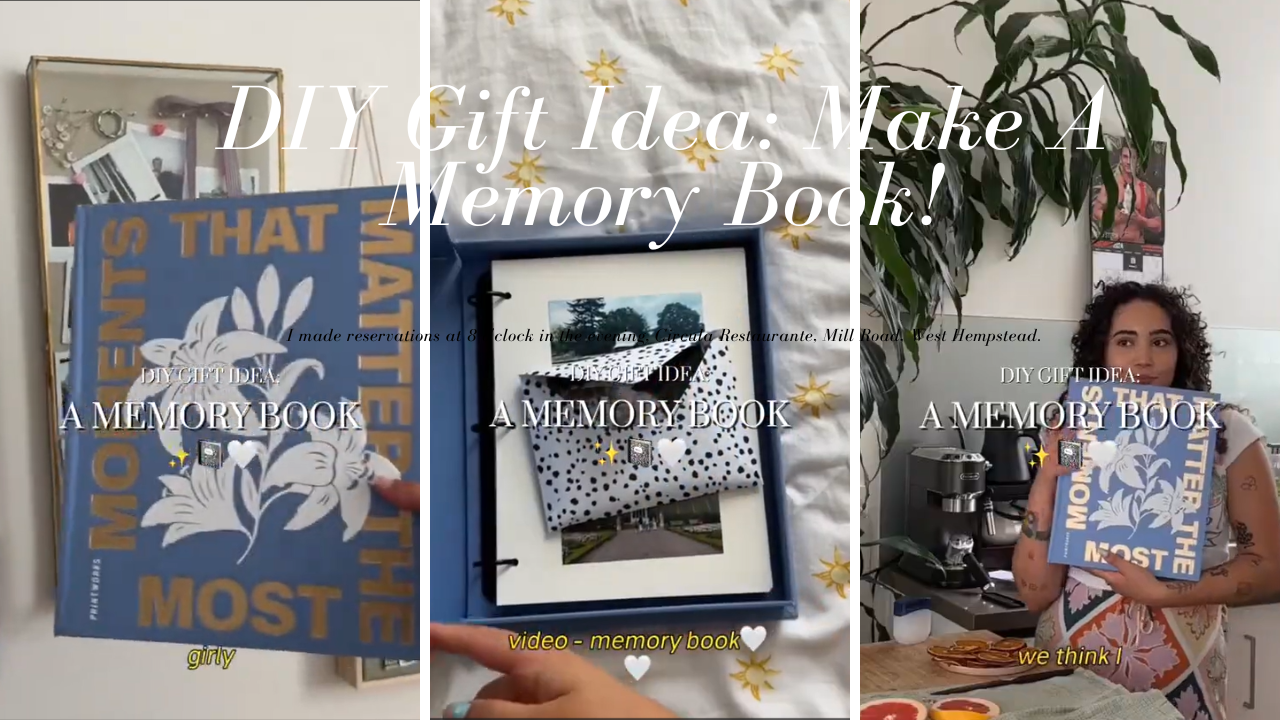 DIY Gift Idea: Create a Personalized Memory Book for Lasting Memories