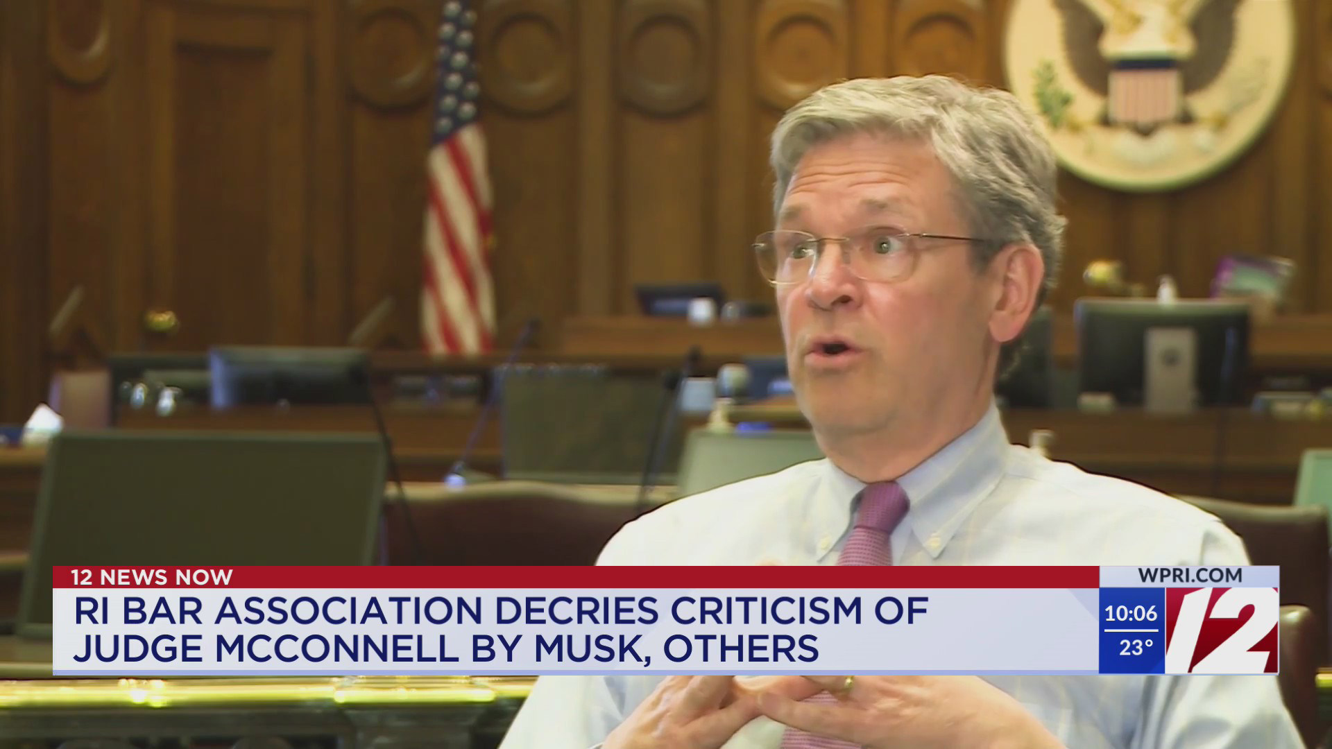 RI Bar Association decries 'unwarranted' criticism of Judge McConnell ... RI Bar Association decries 'unwarranted' criticism of Judge McConnell ...