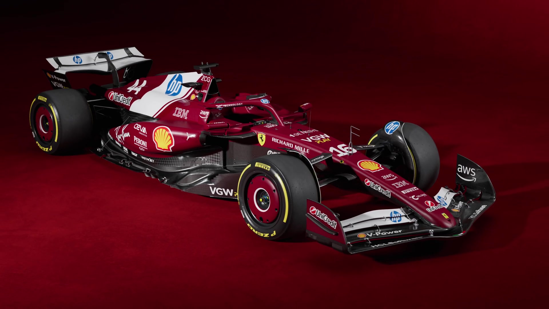 The Ferarri SF-25 revealed