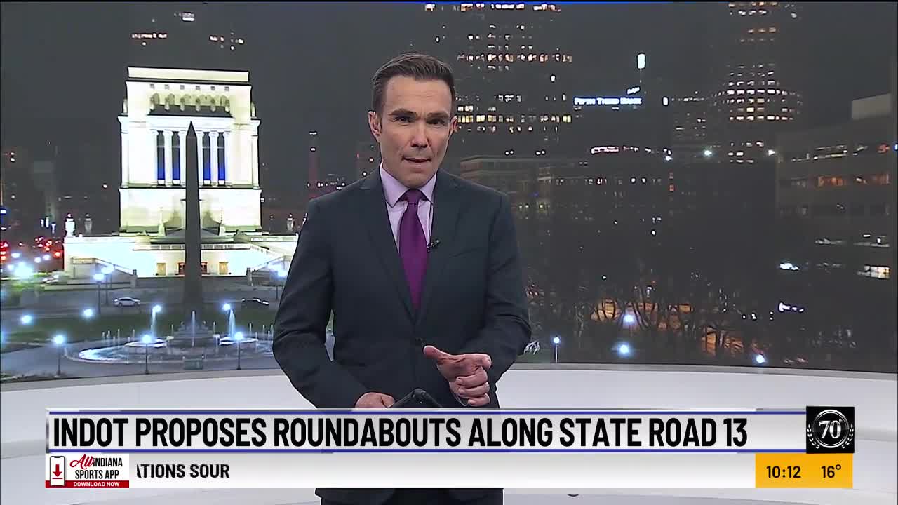 INDOT proposes roundabouts along State Road 13