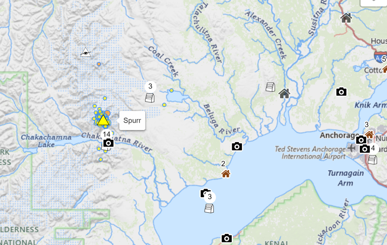 Alaska’s Mount Spurr being closely watched for signs of an explosive ...