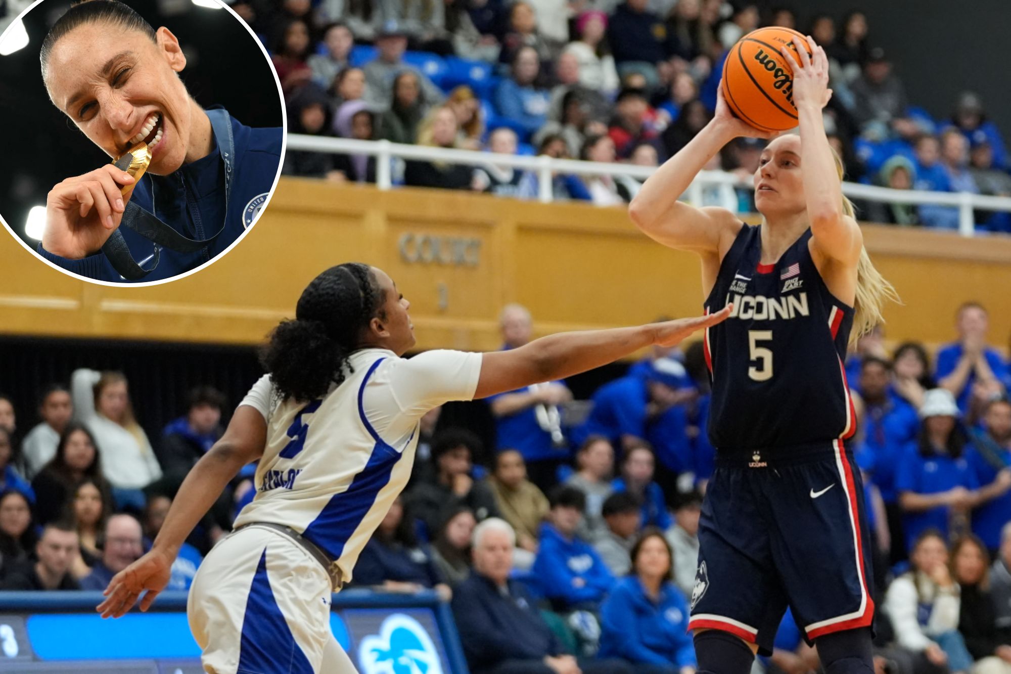 UConn star Paige Bueckers moves past icon Diana Taurasi on scoring list
