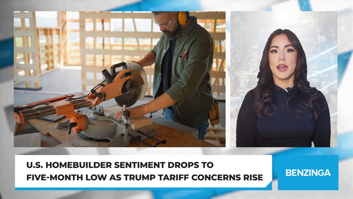 U.S. Homebuilder Sentiment Drops to Five-Month Low As Trump Tariff ...