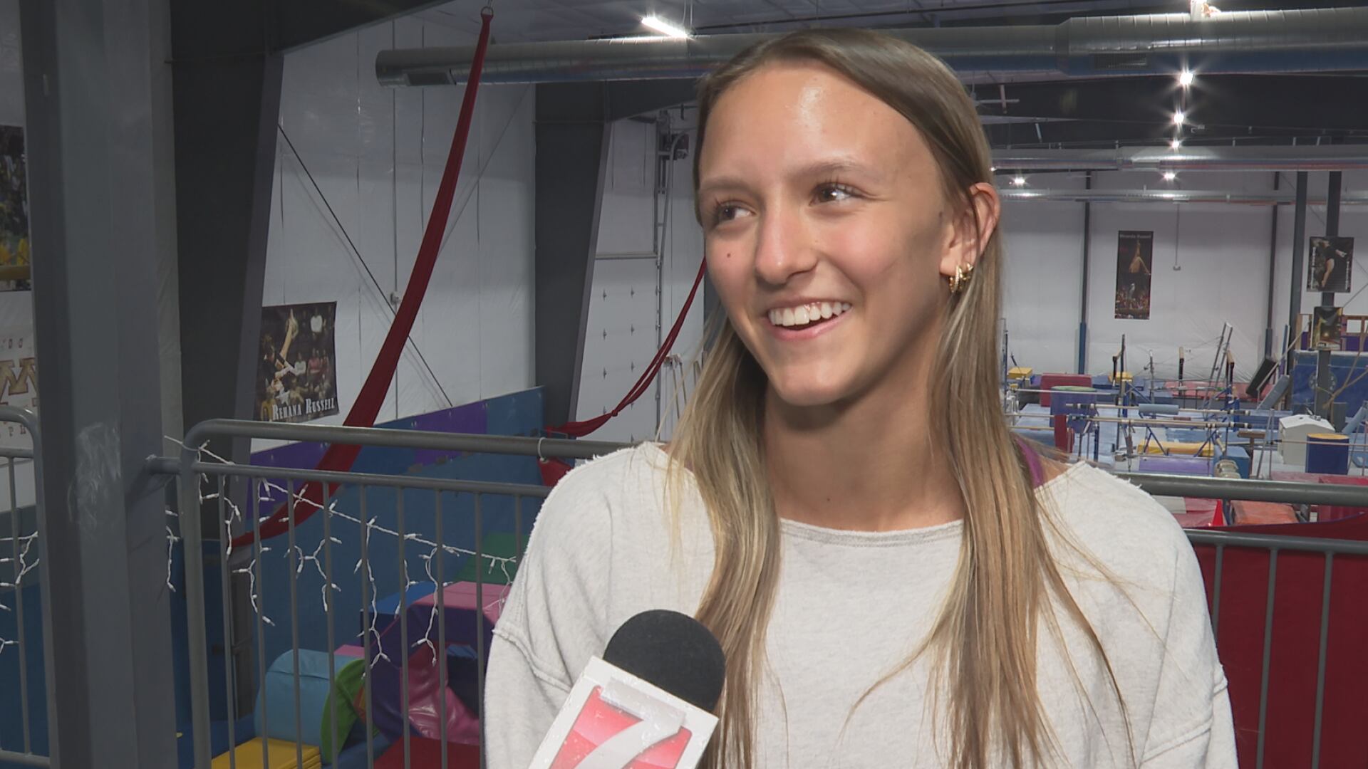 Central Wisconsin gymnast competing in Nastia Liukin Cup
