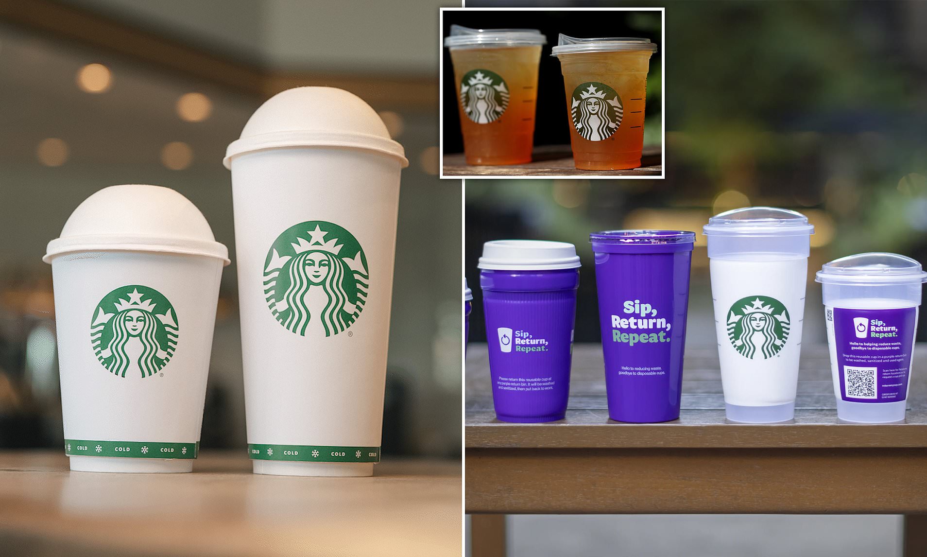 Starbucks fans furious over new 'compostable' cup design popping up in ...