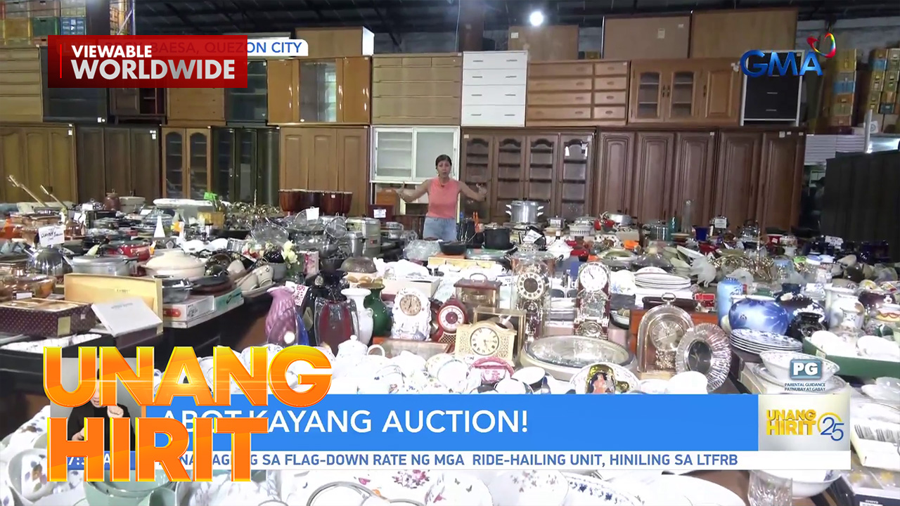 Abot-Kayang auction sa Quezon City! | Unang Hirit