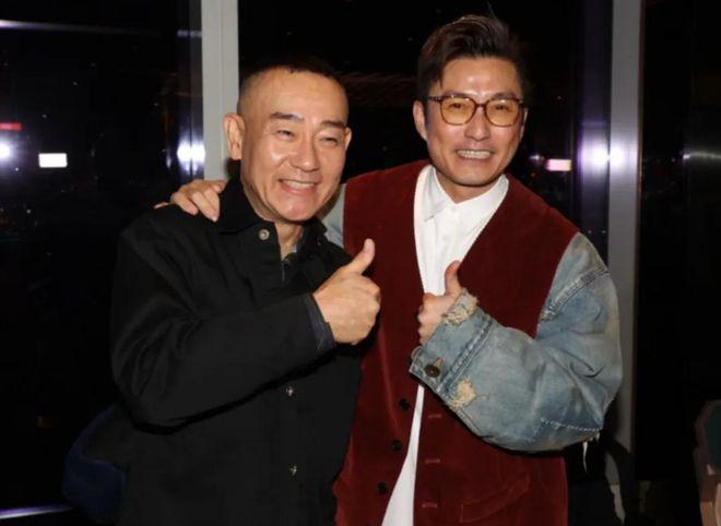 TVB办春茗暨庆功宴，71岁曾志伟变年轻了，49岁佘诗曼发胖了