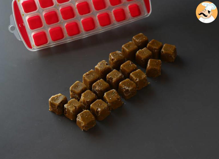 Homemade vegetable stock cubes, more economical and healthier!