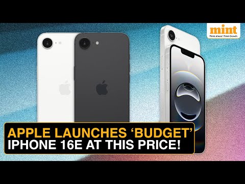iPhone 16e Launch: Apple Unveils Its Latest iPhone For XX,900 | Here ...