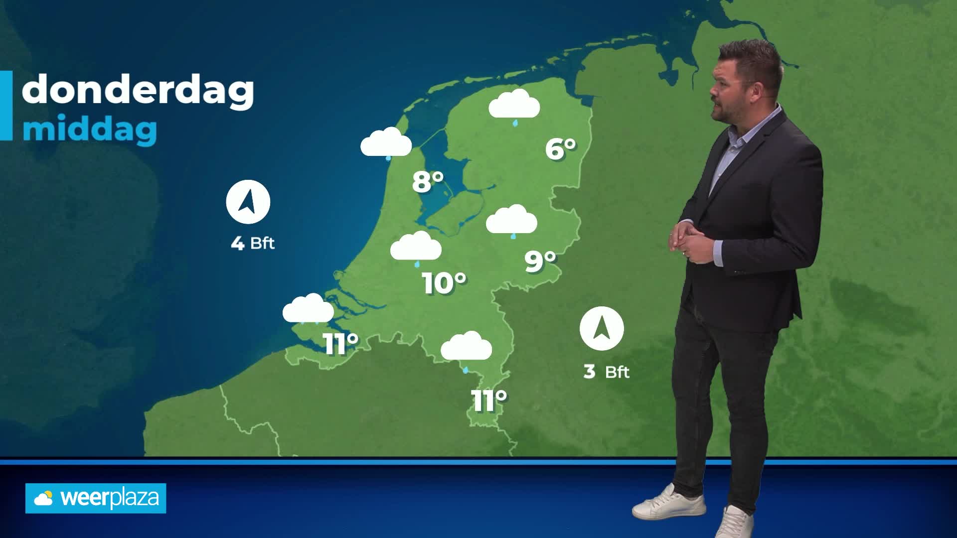 Hoe warm wordt het deze vrijdag? | Weerbericht