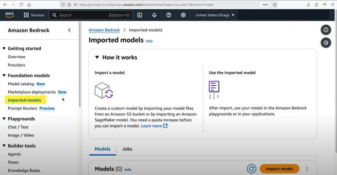 DeepSeek-R1 精簡版模型新功能 現已支援 Amazon Bedrock Custom Model Import