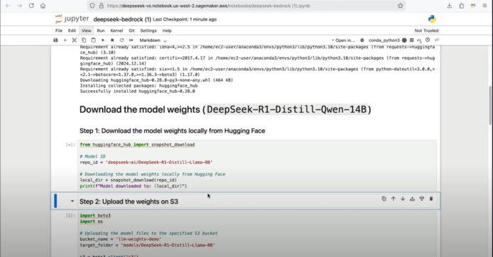 DeepSeek-R1 精簡版模型新功能 現已支援 Amazon Bedrock Custom Model Import