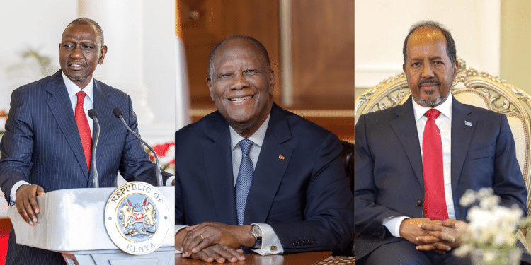 Ruto and Other African Presidents with PhDs
