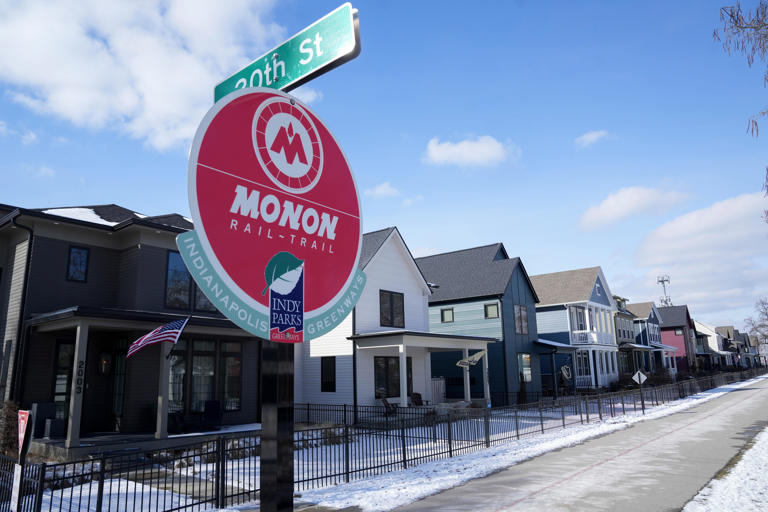 New Onyx+East townhomes along Monon Trail in Indianapolis add to burst ...