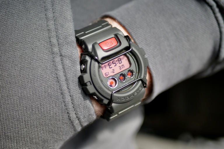 This cool stealth G-Shock has a unique feature that transforms the watch