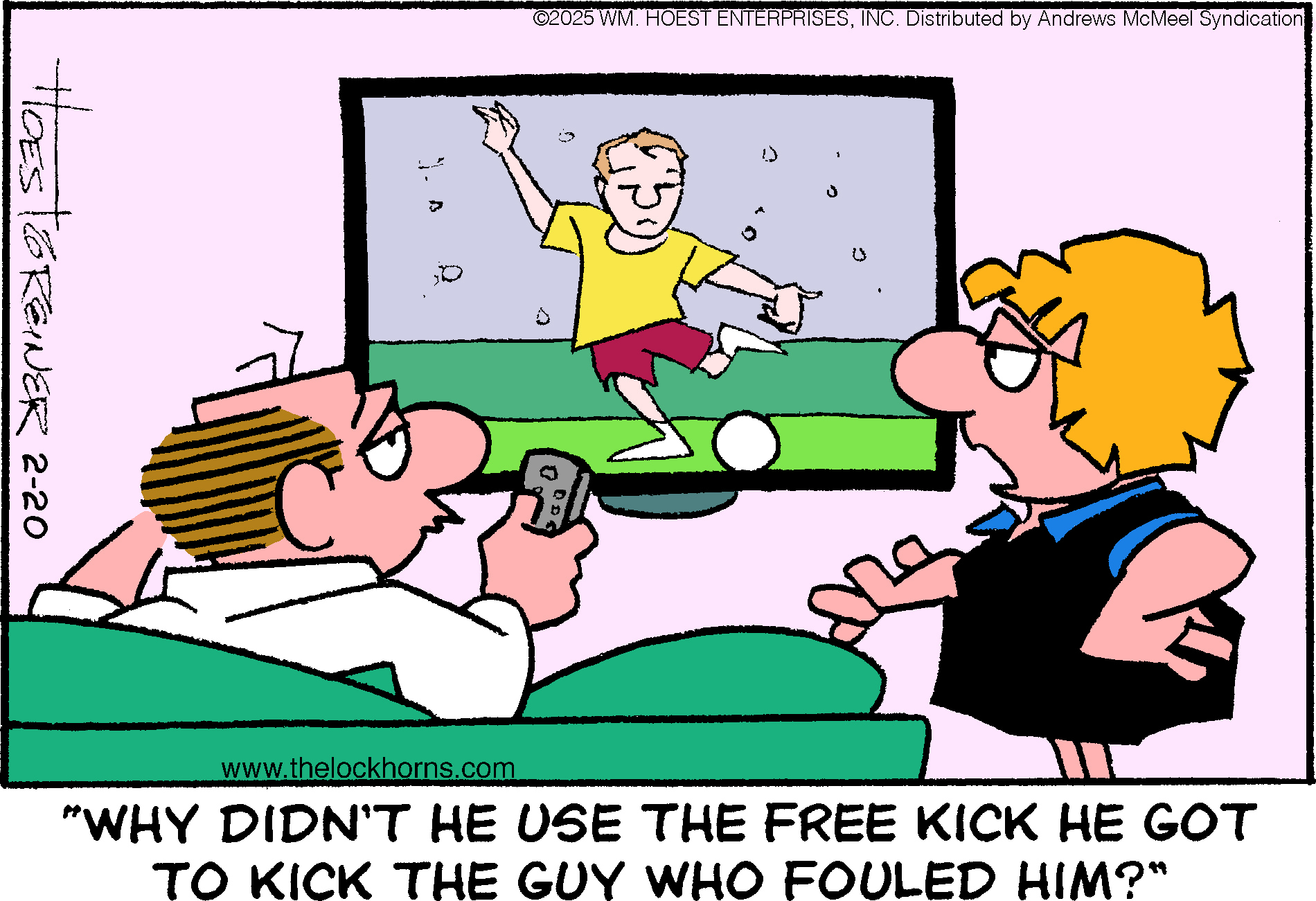 The Lockhorns by Bunny Hoest and John Reiner