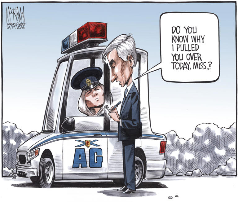 BRUCE MacKINNON CARTOON: Independent? Depends who's asking