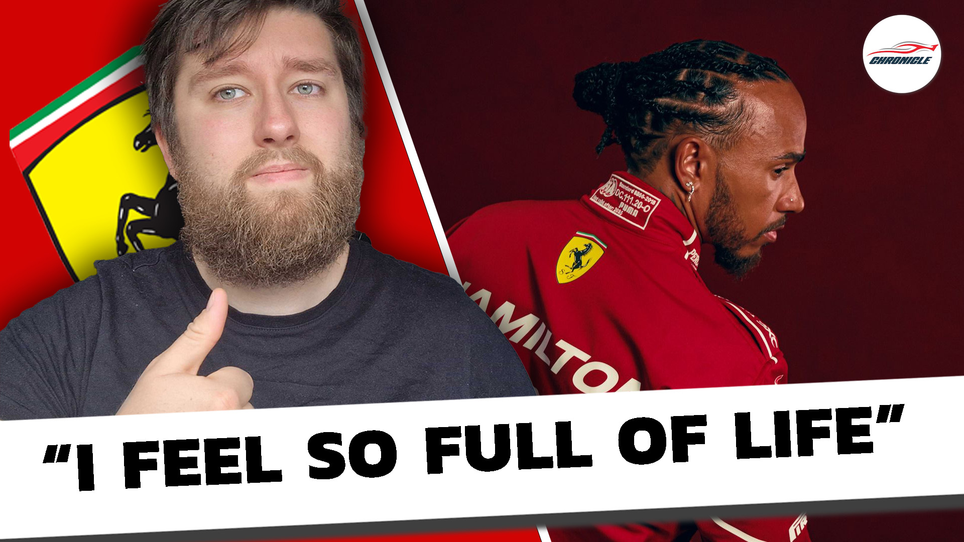 Hamilton “Invigorated” after Joining Ferrari