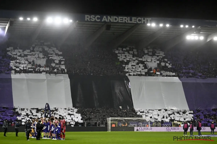 Mauvaise nouvelle pour les supporters du RSC Anderlecht le jour de la ...
