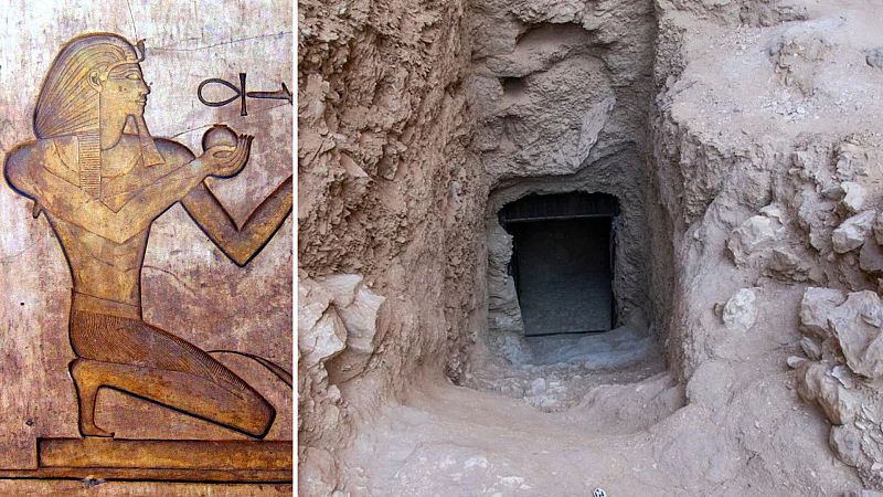 British-Egyptian archaeologists reveal pharaoh's tomb after nearly a ...