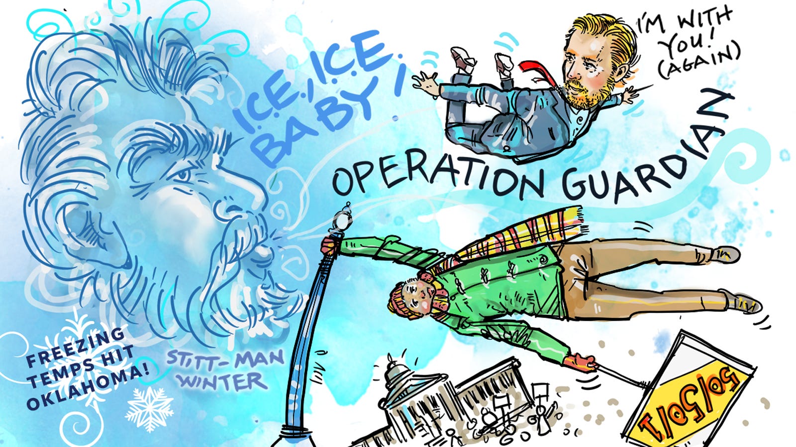 Stitt, Walters were on the rocks, but has ICE stance thawed the rift ...