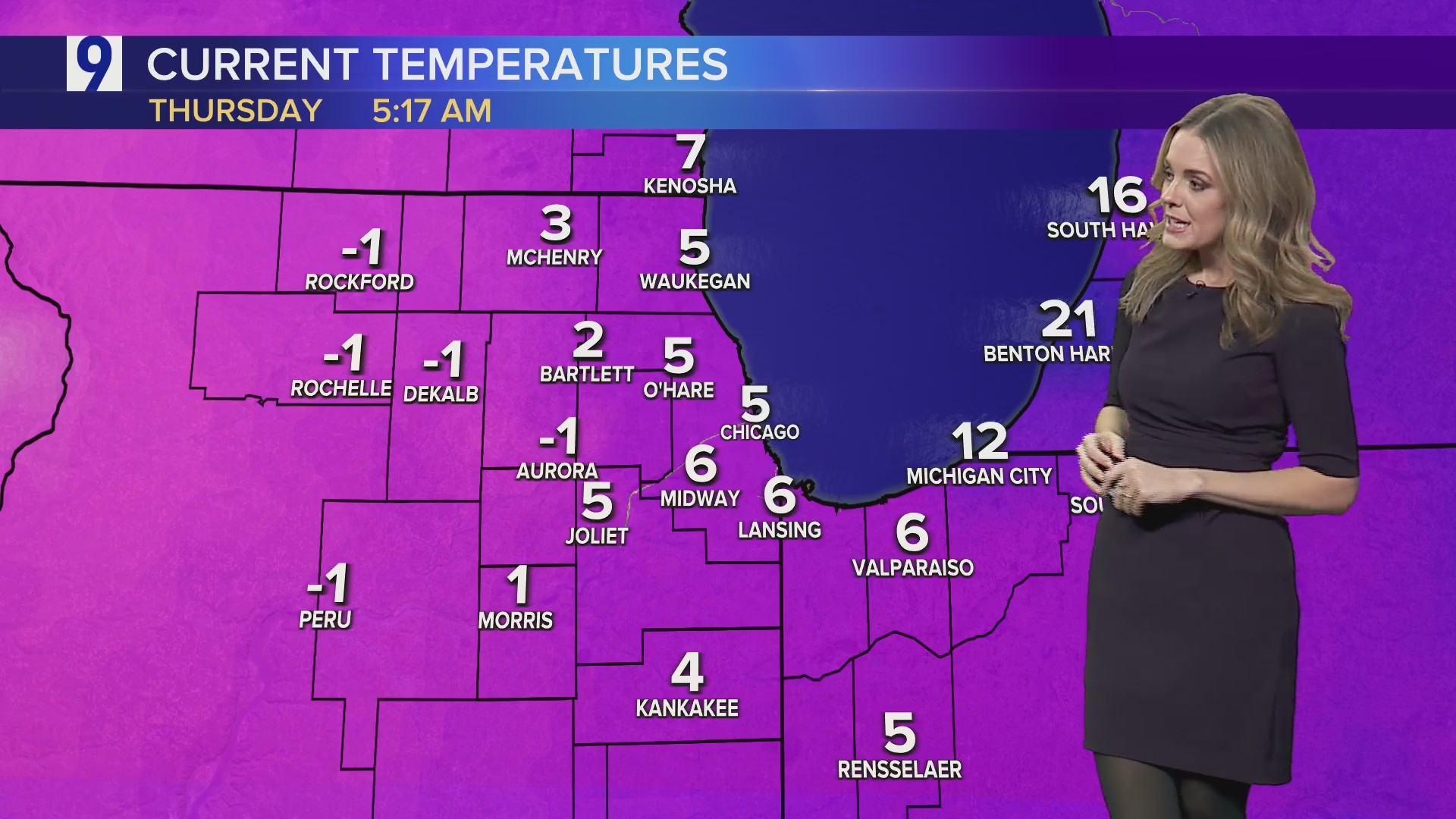 Thursday forecast: Frigid start, but warming into 20s as deep freeze ...