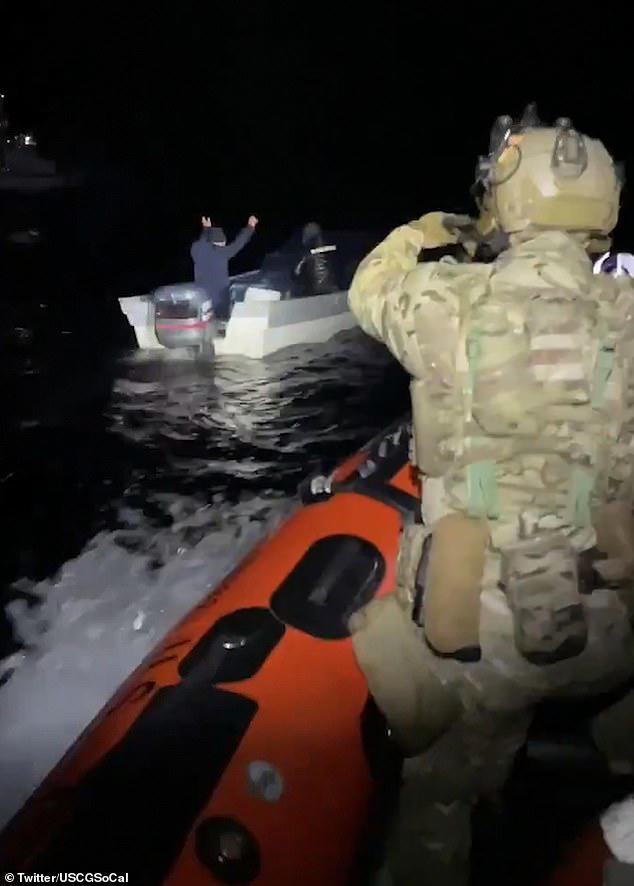 Coast Guard intercept boat with 20 suspected illegal migrants