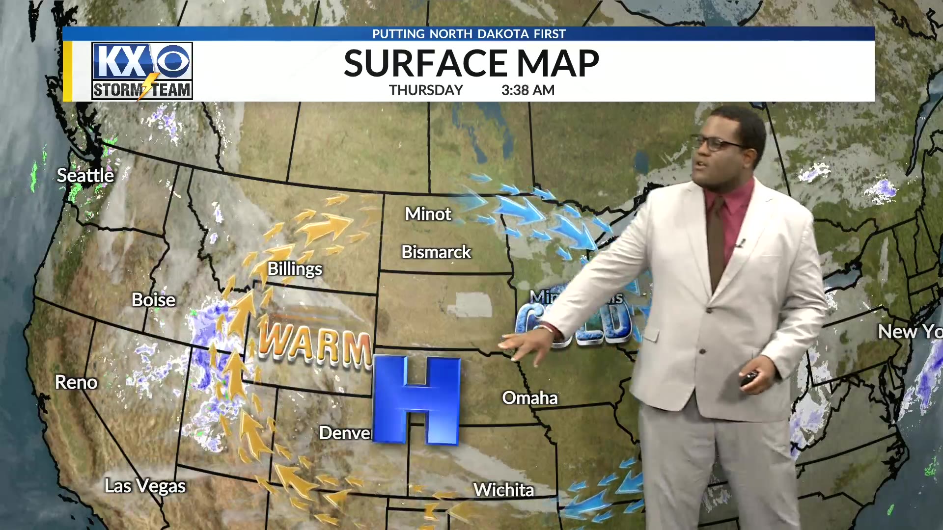 Meteorologist Andre Brooks Morning Forecast 2-20