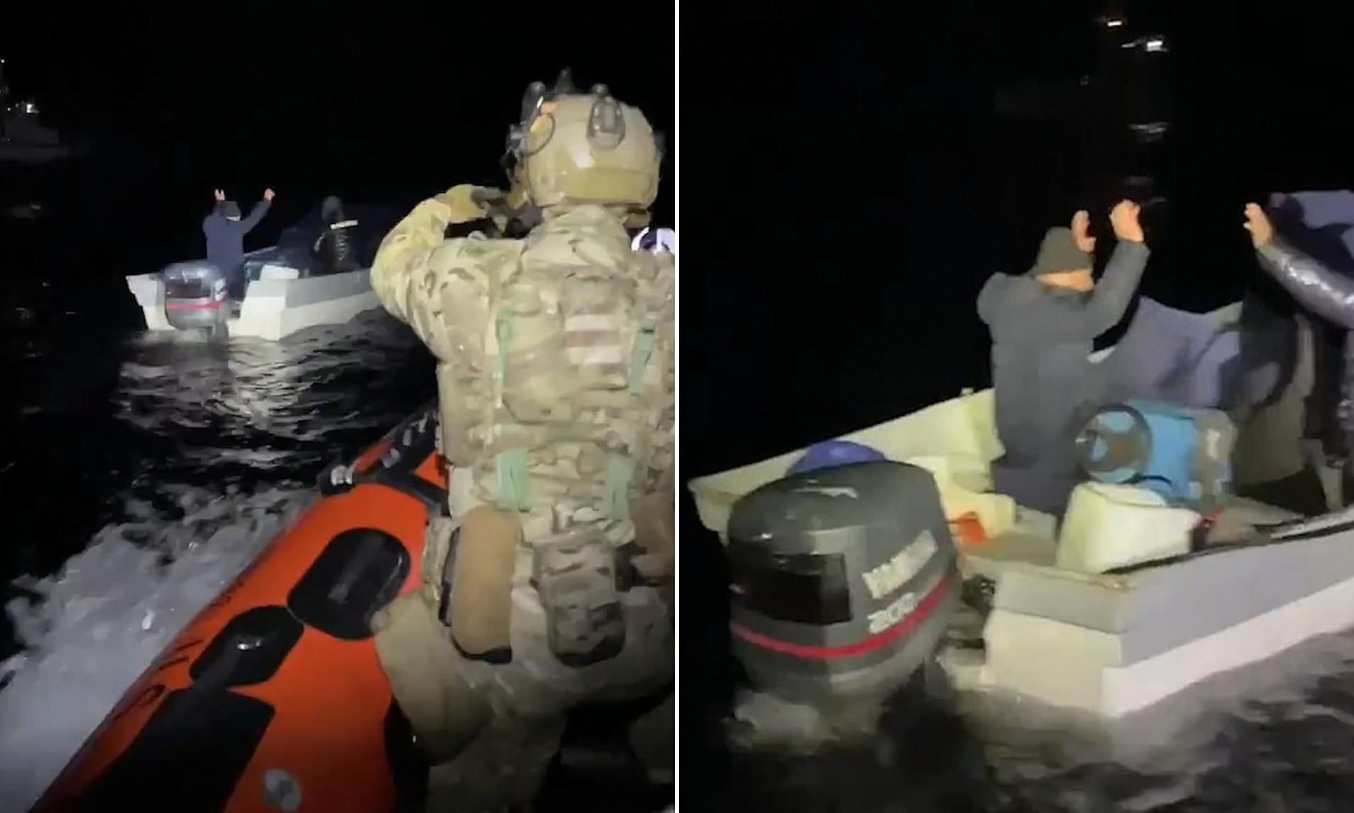 Coast Guard intercept boat with 20 suspected illegal migrants