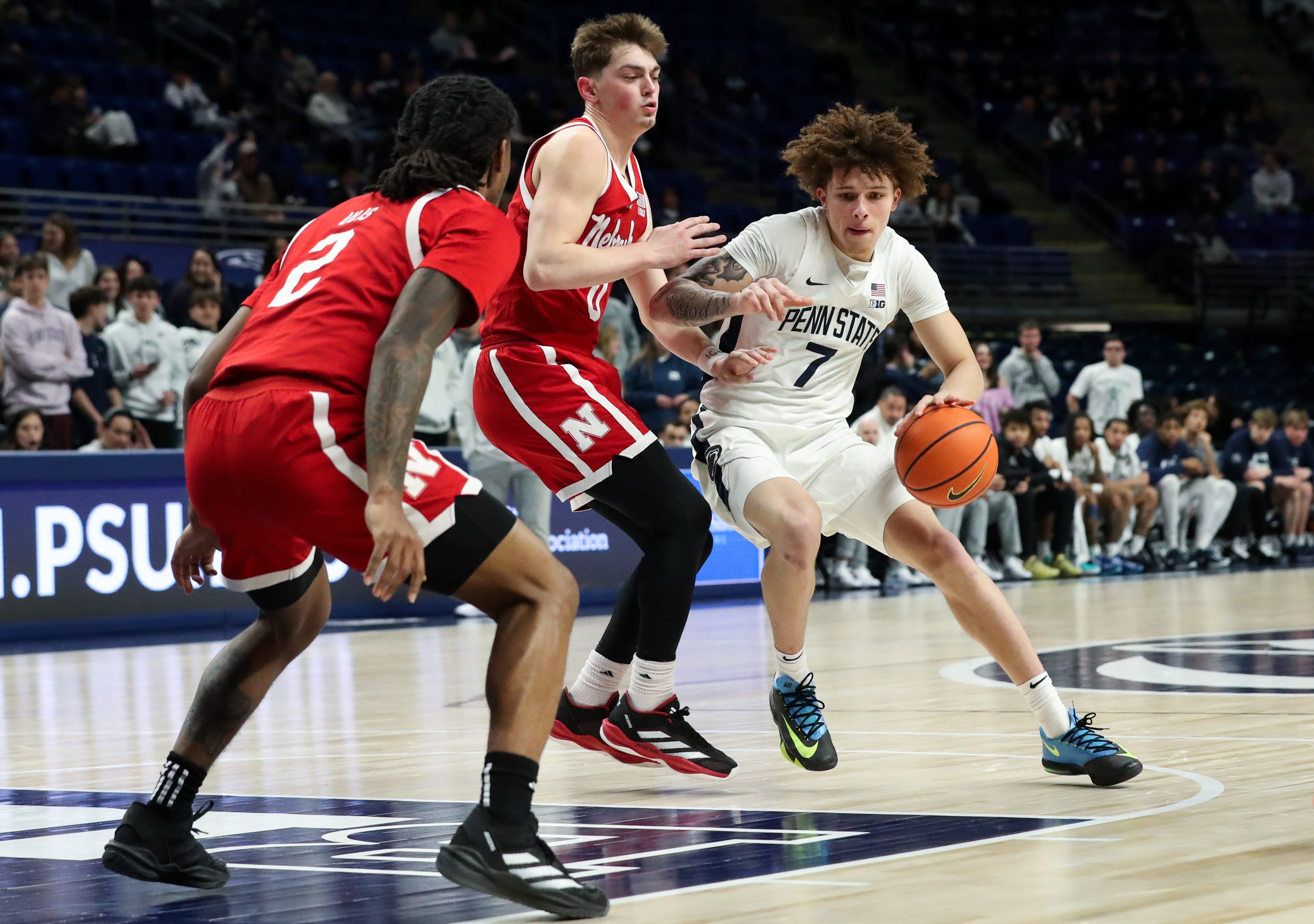 Nebraska falls to Penn State in 89-72 road loss