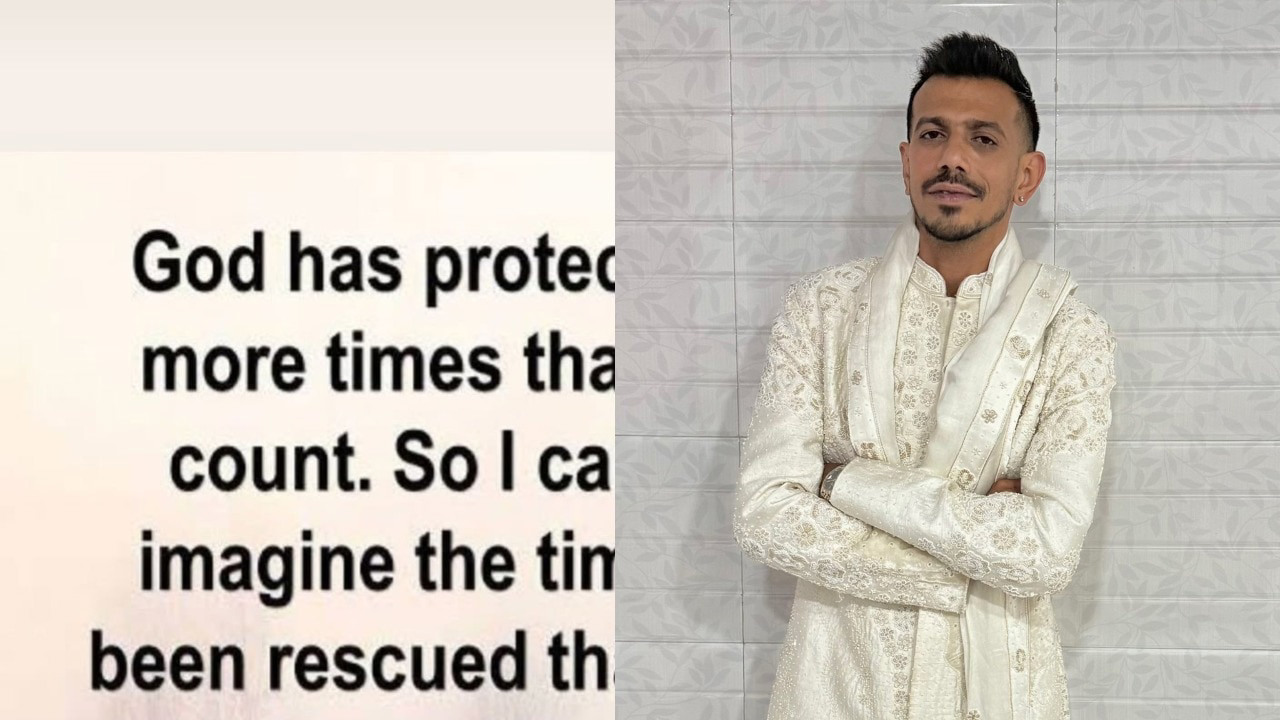 Yuzvendra Chahal shares another cryptic post, thanks God amid divorce ... Yuzvendra Chahal shares another cryptic post, thanks God amid divorce ...