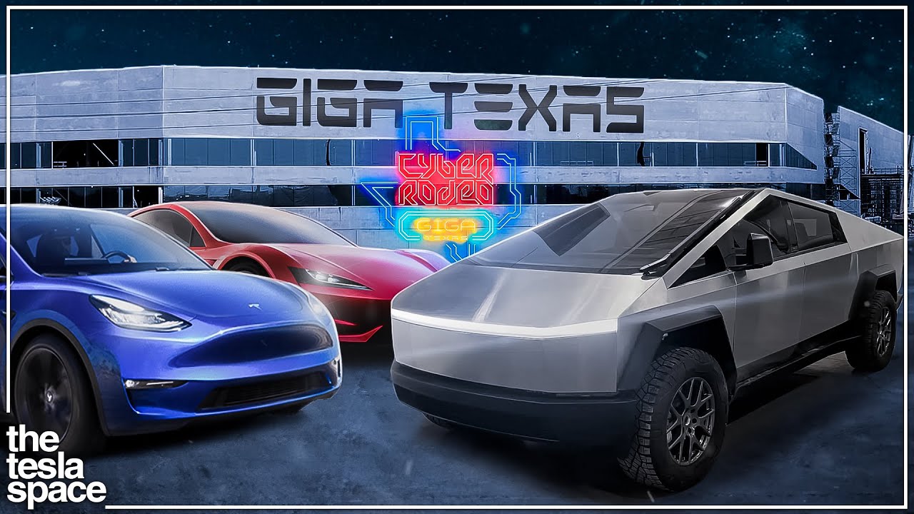 Elon Musk Reveals Giga Texas & More At Tesla's Cyber Rodeo