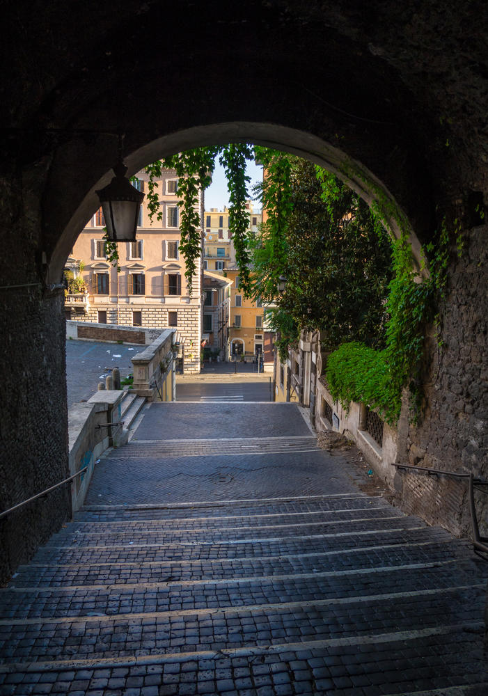 Roma, il fascino segreto della Scalinata dei Borgia