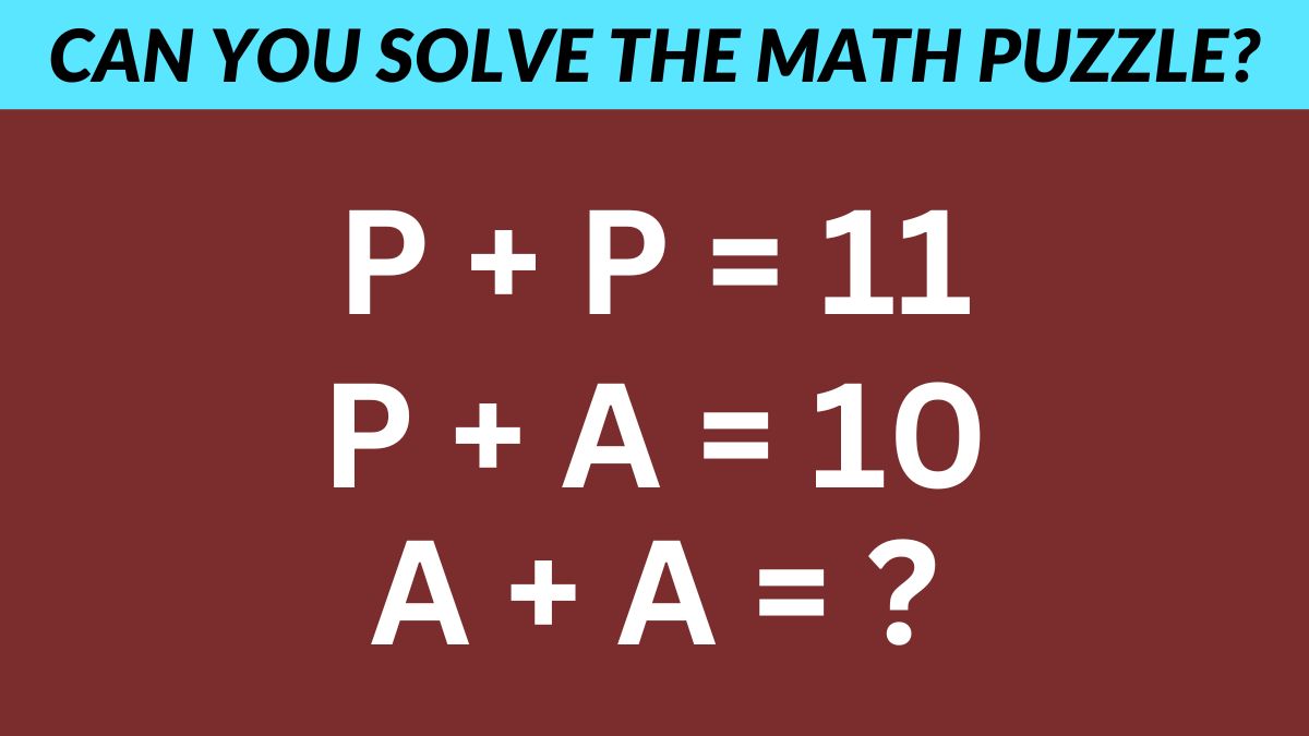 You have genius-level IQ if you can solve this mind-bending math puzzle ...