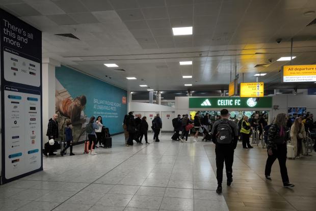 Glasgow Airport passengers stuck in 'insane queues' following issue