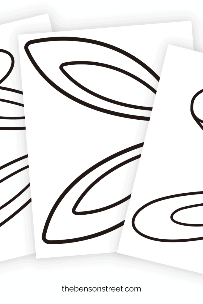 FREE Printable Easter Bunny Ears Template to Make a Headband