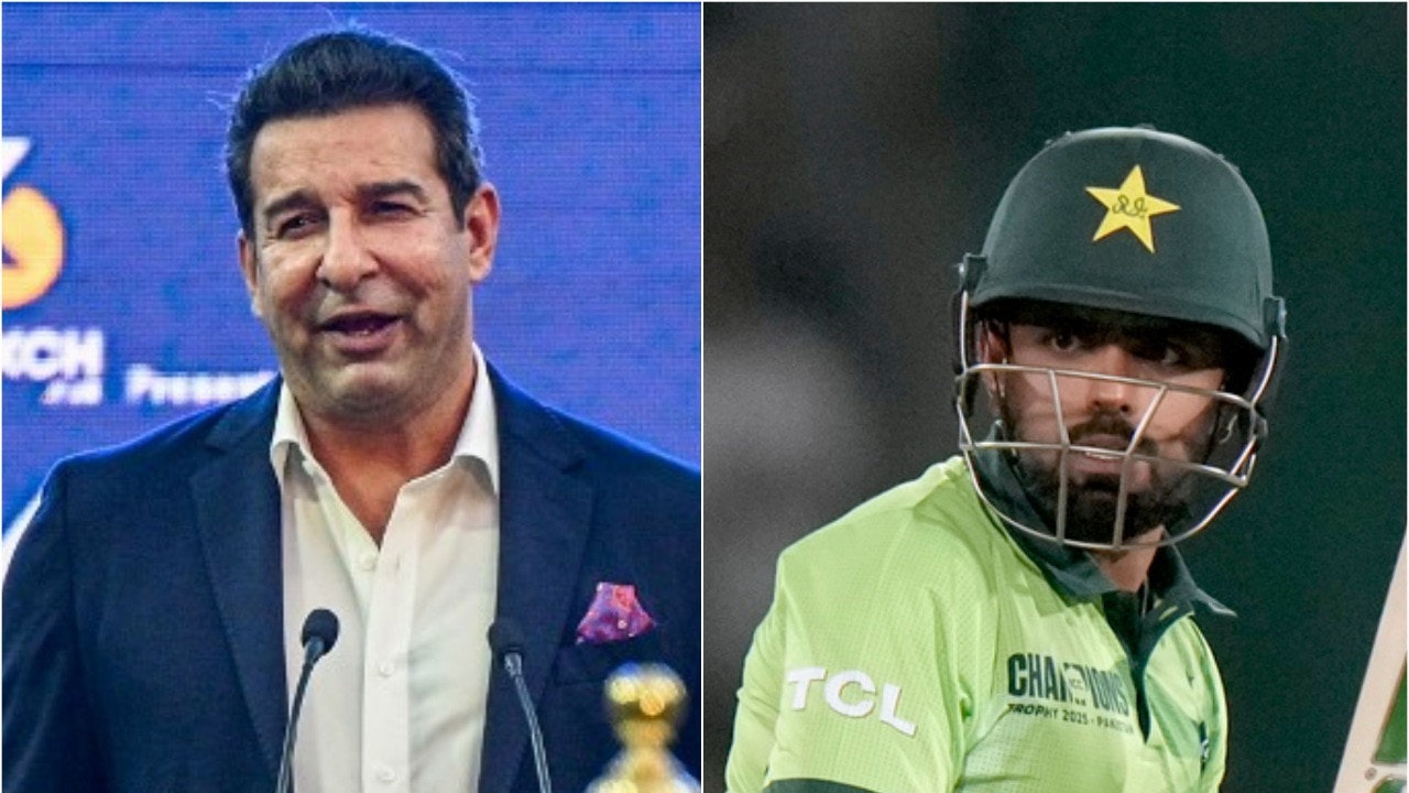 Watch: Wasim Akram's hilarious take on Babar Azam's slow knock vs New ...
