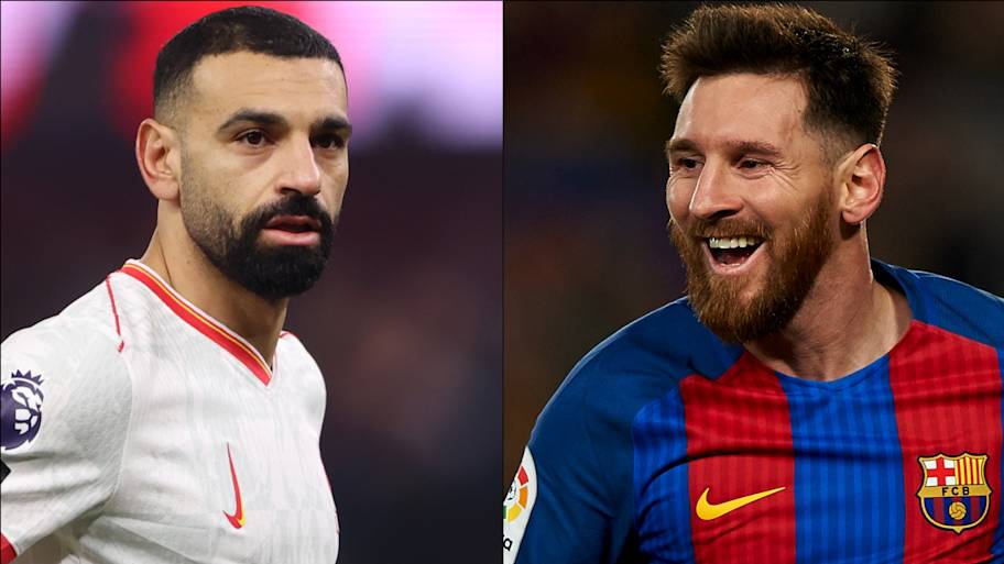 Mohamed Salah matches goal & assist record set by peak Lionel Messi