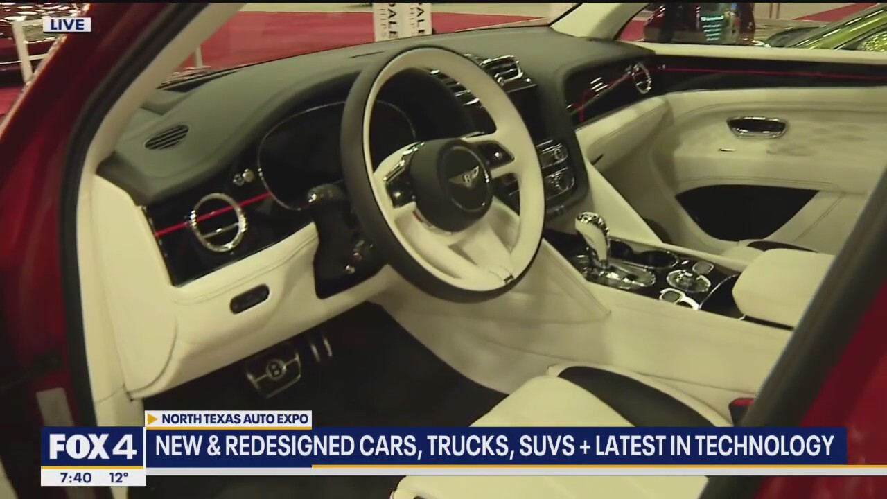 New and redesigned luxury cars at NTX Auto Expo