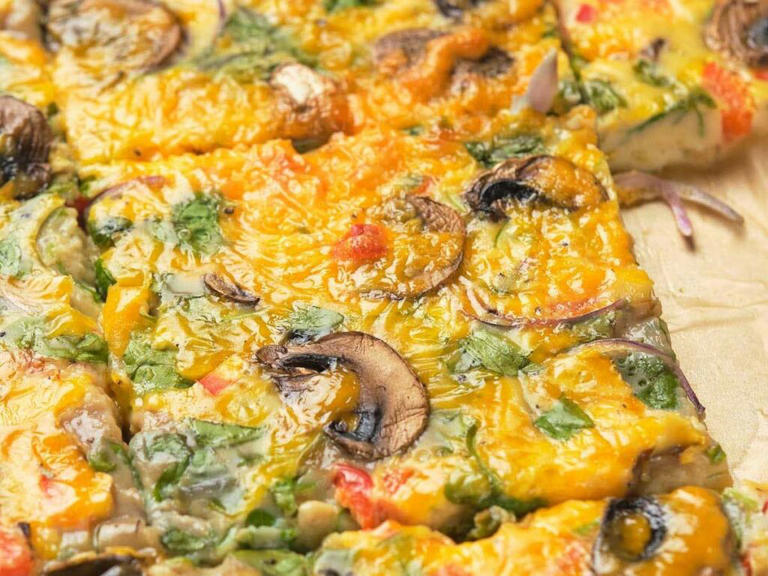 A Sheet Pan Omelet Makes Breakfast So Much Easier
