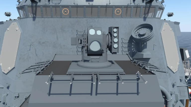 The US Navy's New Military Laser Successfully Shoots Drones Out Of The Sky