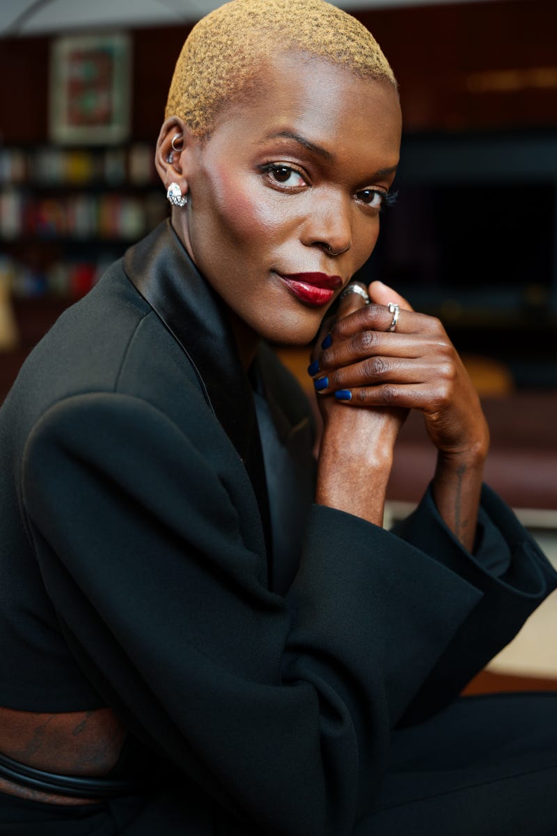 Get Ready With Sheila Atim For ELLE UK's 40 For 40 Women In Film And ...