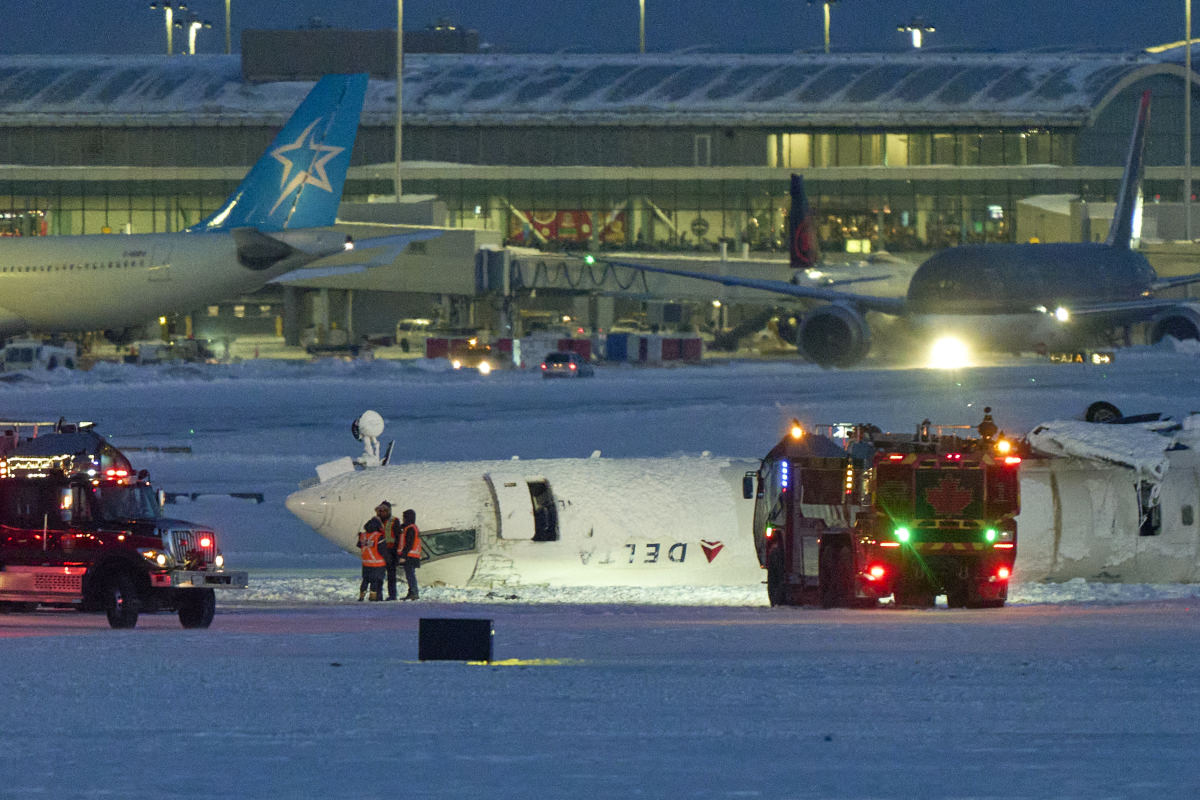Here’s How Delta Is Compensating Victims of Toronto Plane Crash
